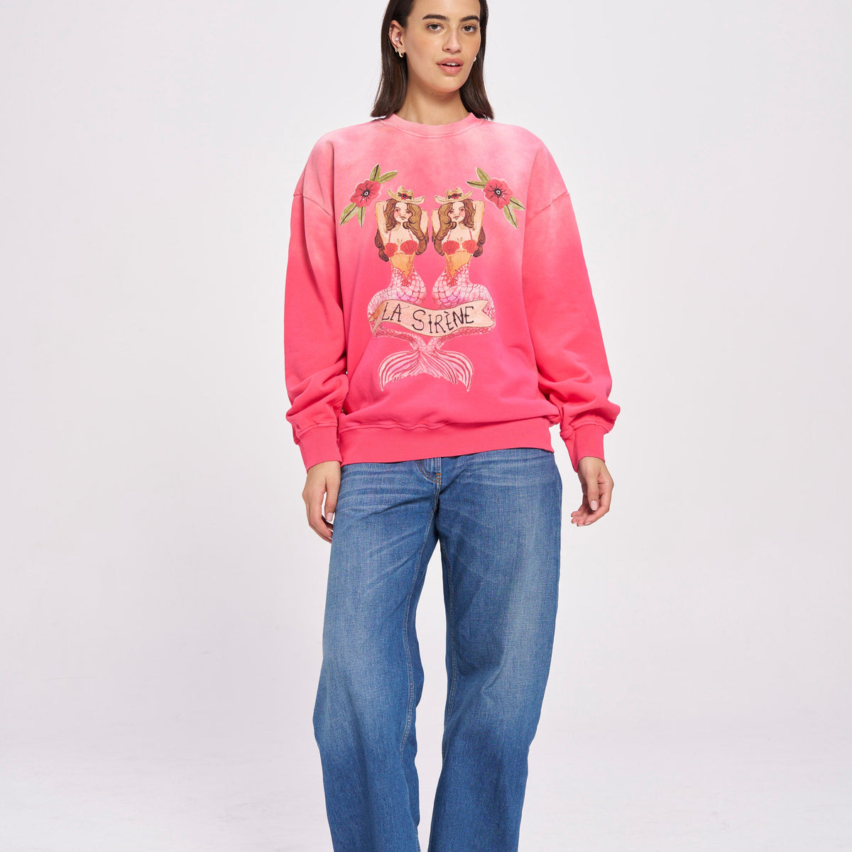 Mermaid La Sirene Crew Neck – MAKU THE LABEL